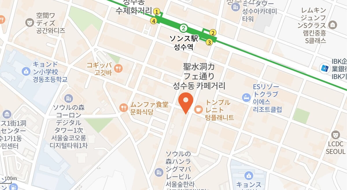 聖水（ソンス）・建大（コンデ）周辺のWOWPASS設置場所 | ふみろん